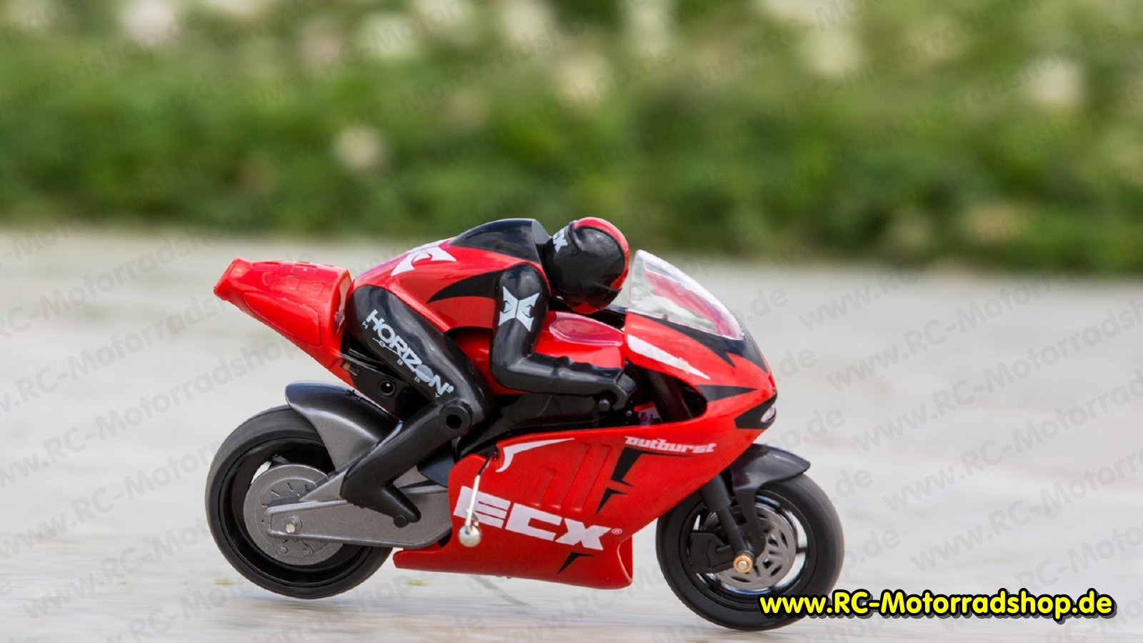 RC-Motorradshop.de - Horizon ECX Outburst Mini RC-Bike im Maßstab 1:14